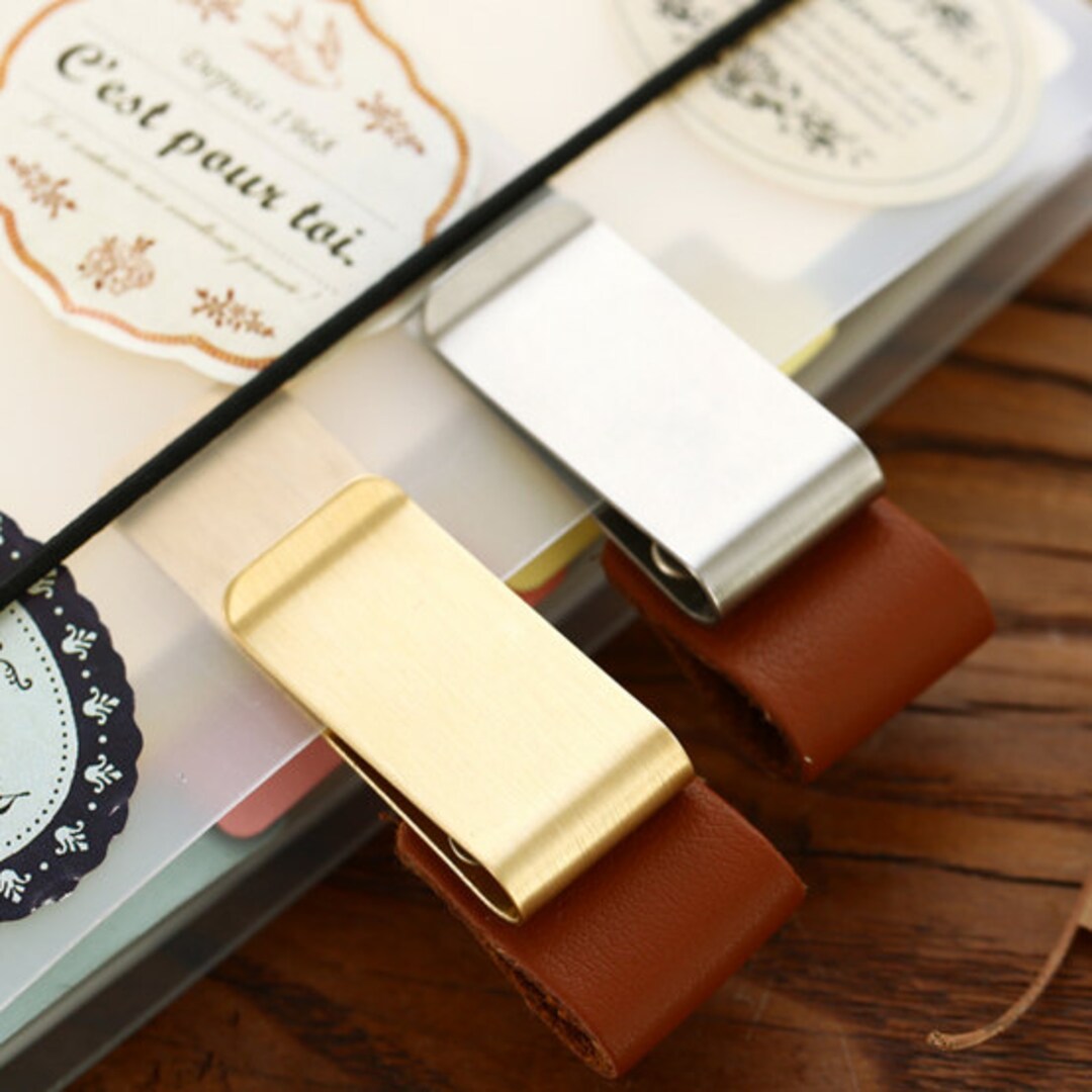 Pen Loop, Pen Holder, Pencil Holder, Pen Clip, Metal Bookmark, Planner ...