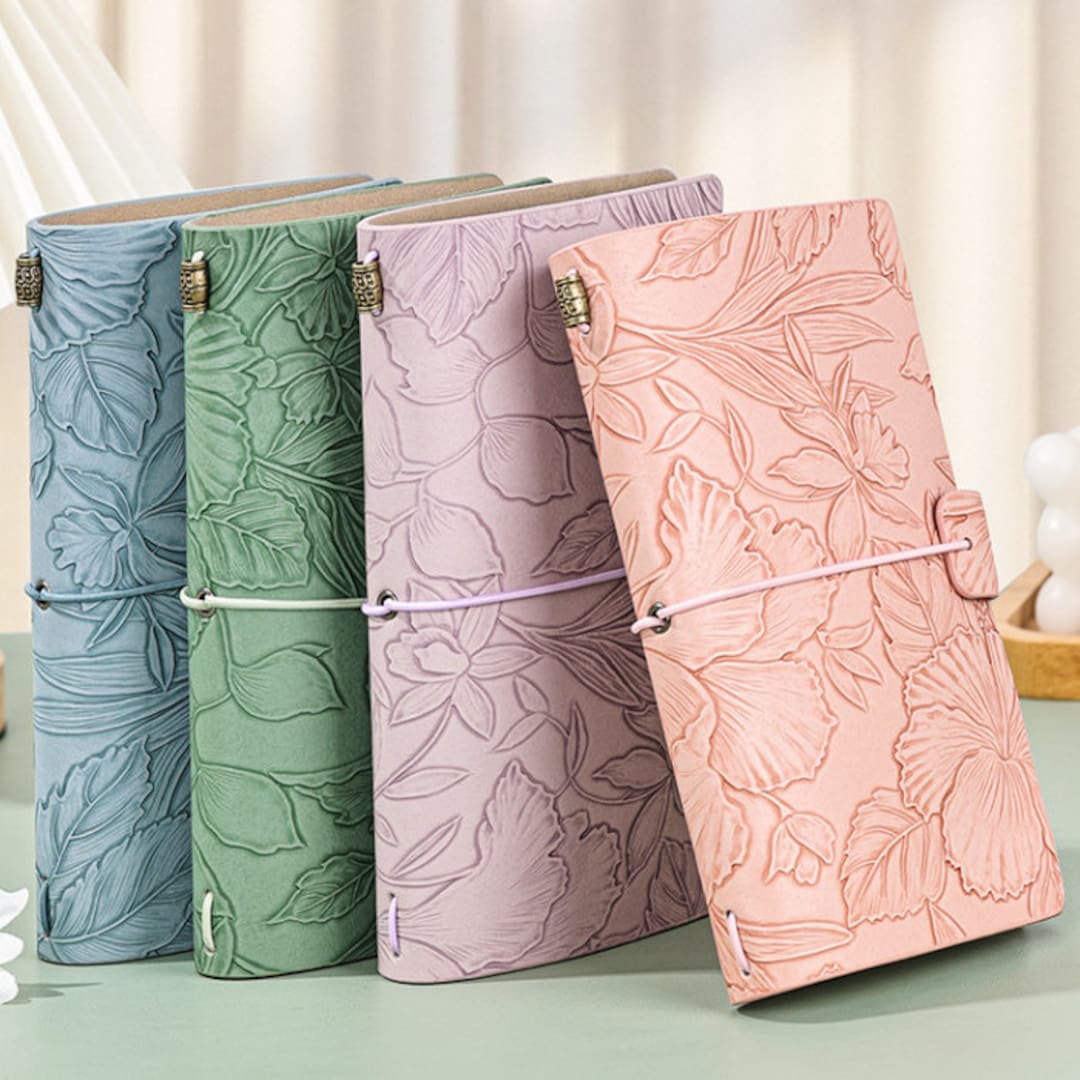 Traveler's Notebook Cover, Personal Size, Vintage European Lace Carving ...