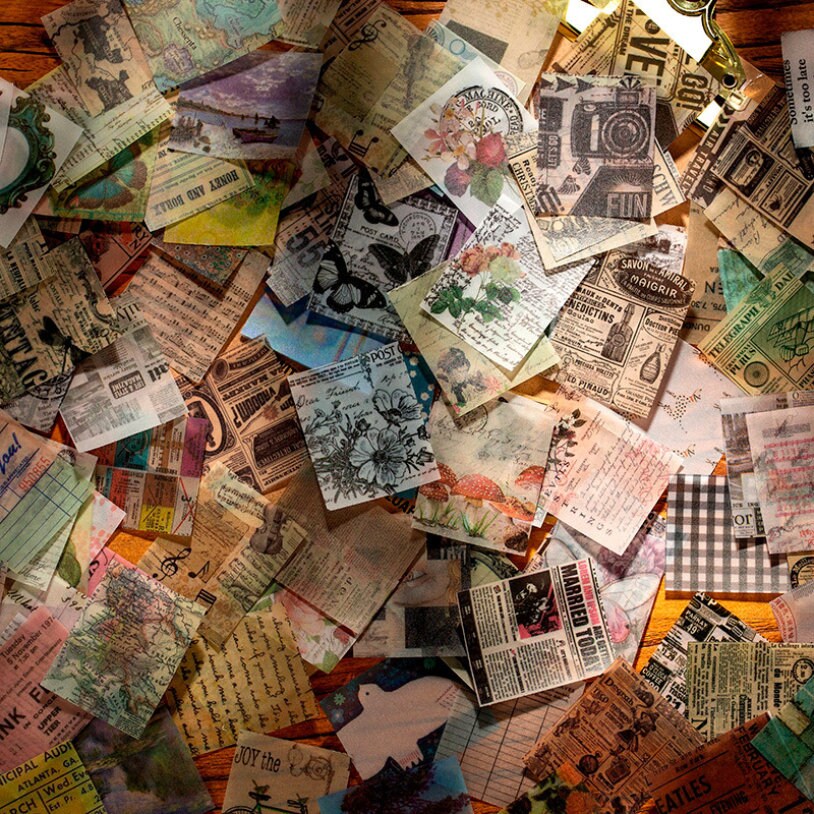 365pcs Junk Journal Paper Vintage Pages Junk Journal Kit | Etsy