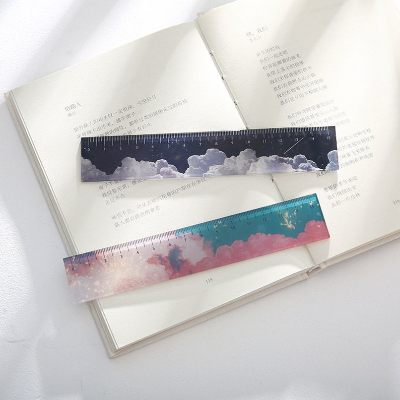 Ruler Drawing Ruler Cute Ruler Kawaii Stationery Student | Etsy