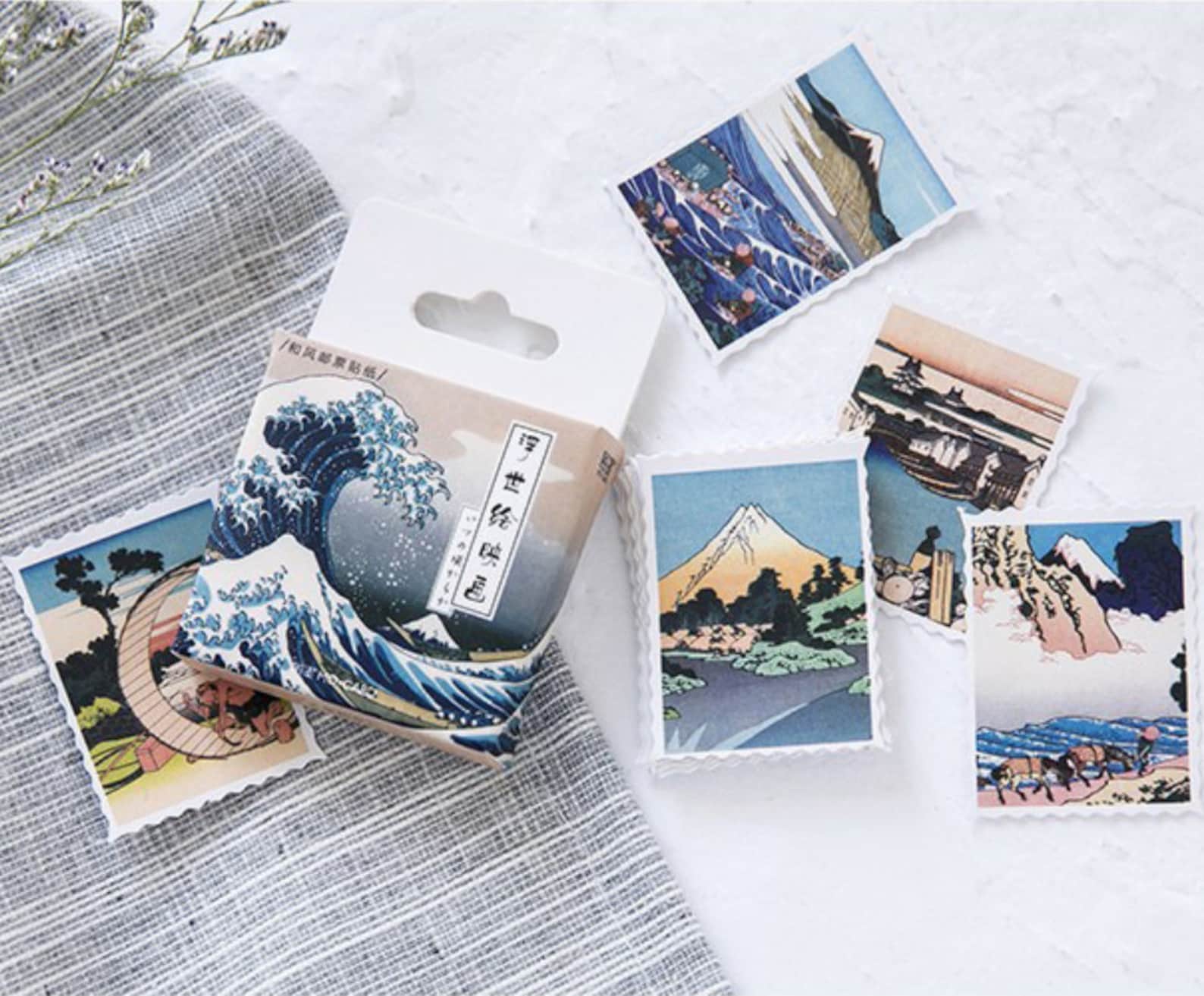 46pcs, Scenery Stickers, Beautiful Scenery, Sticker Flakes, Photo ...