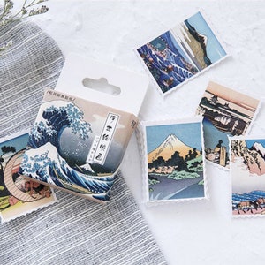 46pcs, Scenery Stickers, Beautiful Scenery, Sticker Flakes, Photo ...