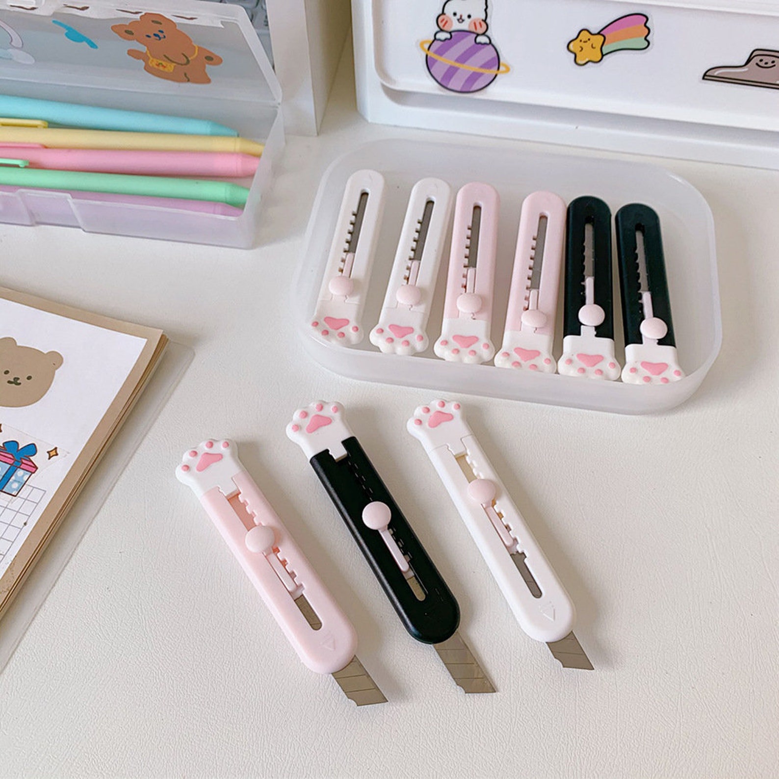 Cat Paw Mini Knife, Cat Paw Knife, Cute Knife, Kawaii Knife, Portable ...
