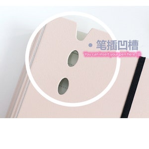 A5 Planner Binder, Planner Cover, PP Colored Binder, Personal Size, 6 ...