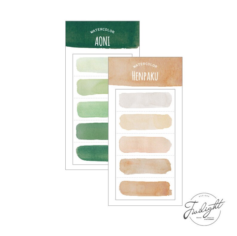 Watercolor Sticky Notes Colorful Planner Memo to Do Sticky | Etsy