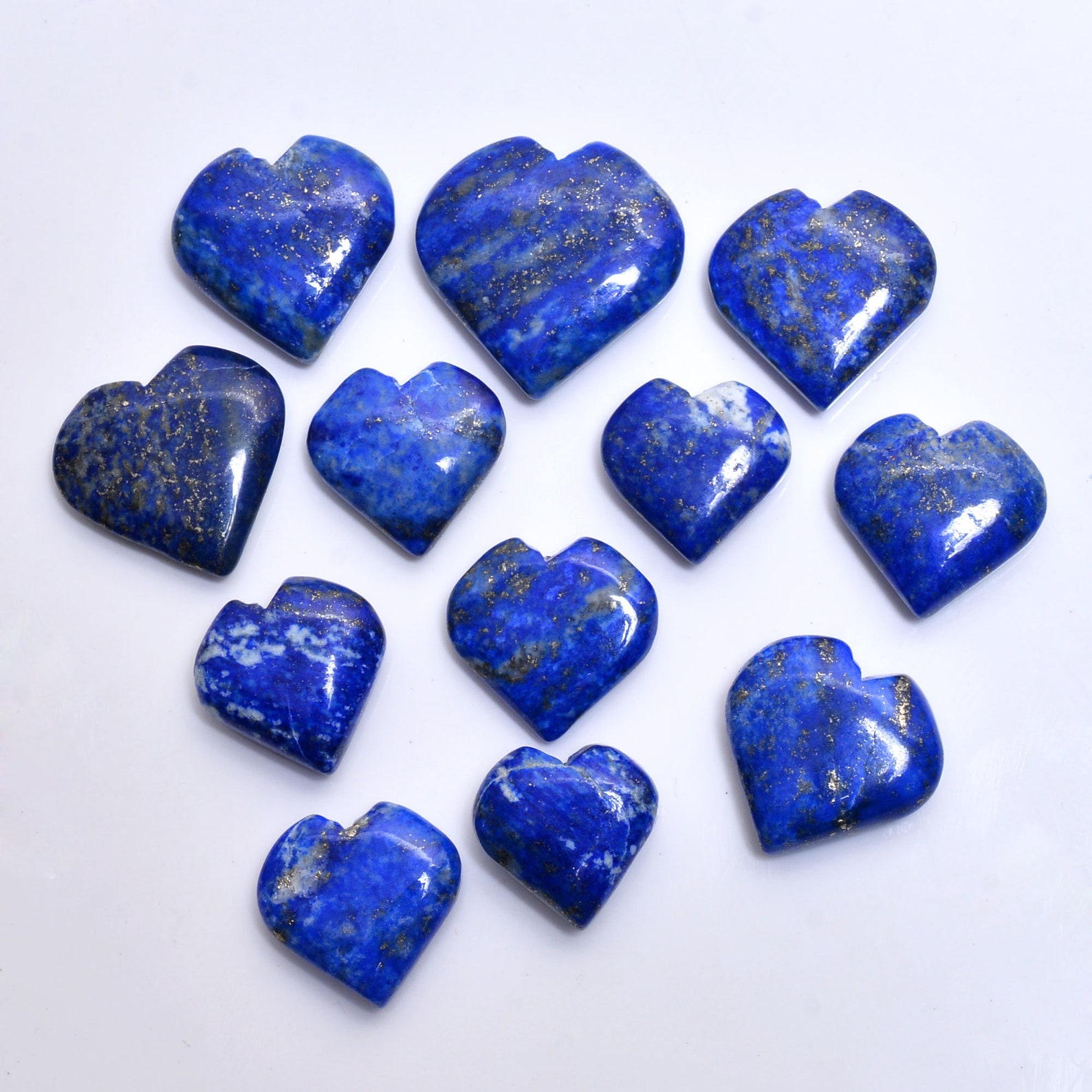 12 Pieces Lapis 100% Untreated Natural Gold Pyrite Lapis - Etsy UK