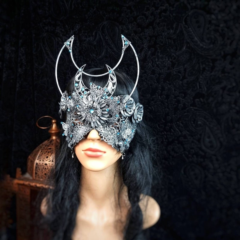 Moon Mask - Etsy