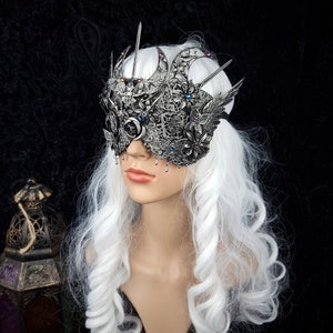 Blind Mask " Wisdom " Pagan Mask, Cosplay, Larp, Gothic, Fantasy ...