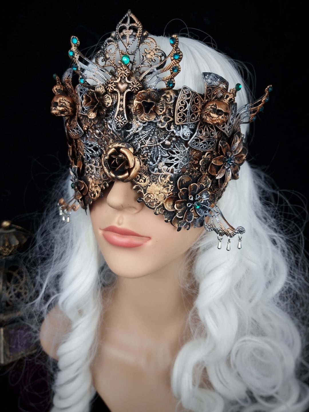Made to Order / Blind Mask Freya Fantasy Pagan Cosplay - Etsy