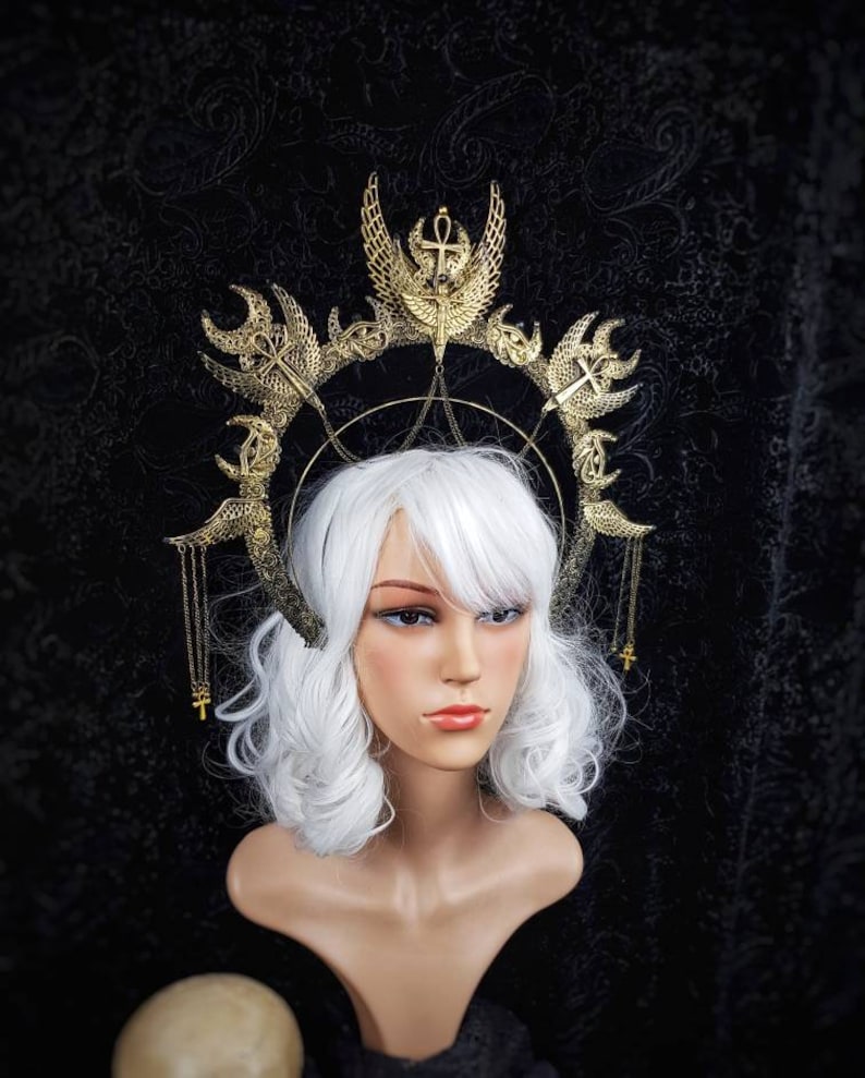 Halo Isis Heiligenschein Haarreif medusa | Etsy