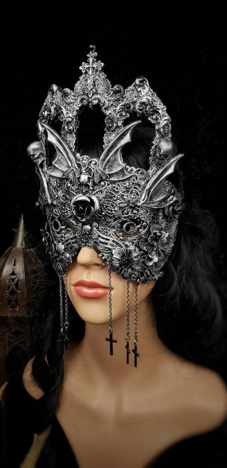 Blind mask Vampire castlevampire mask gothic | Etsy