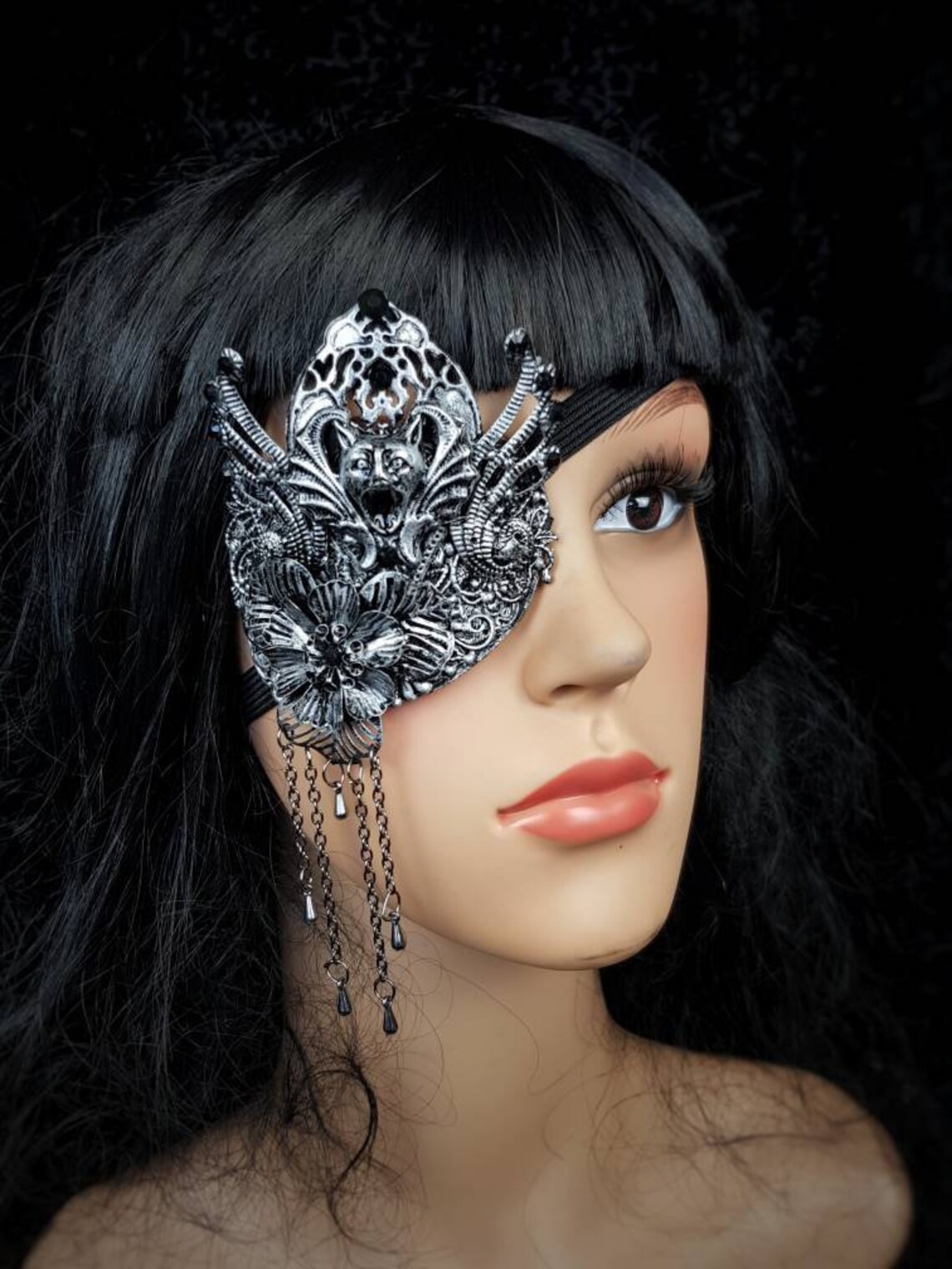 Gargoyle Eye Patch totally blind blind mask Augenklappe | Etsy