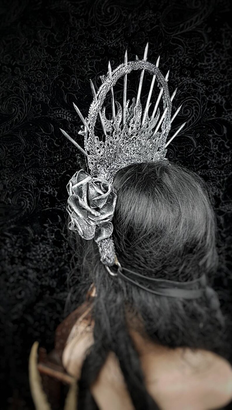 Vampire holy gothic headpiece gothic crown religious | Etsy