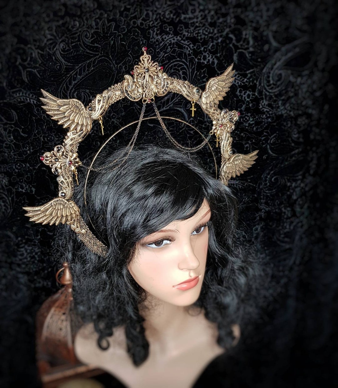 Angel Halo Headband, Halo, Gothic Crown, Gothic Headpiece, Goth ...