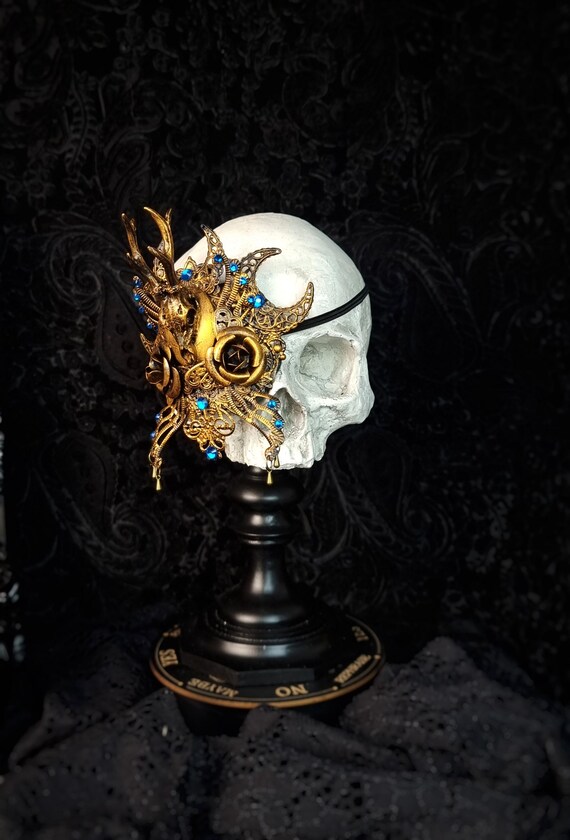Tuahadedana - Art Couture by Xanti , blind mask, stained glass Couture ...