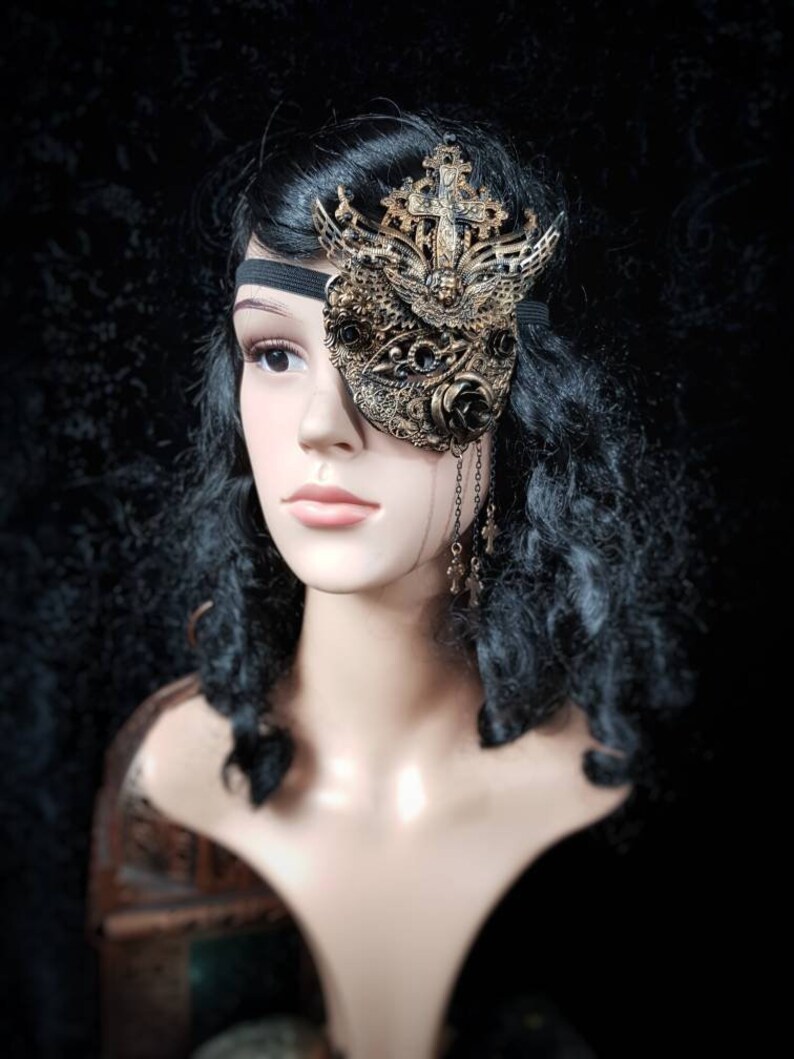 Tudor Eye Patch princess of Eboli Blind Mask - Etsy