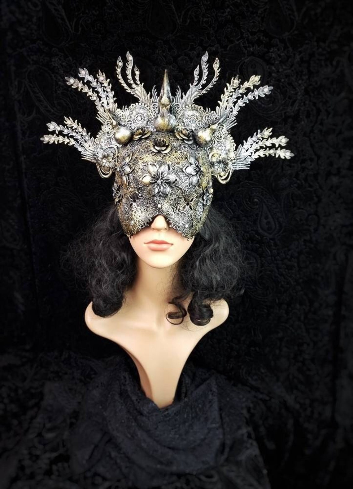 Blind Mask Headpiece the Rise of the Phoenix Ii. - Etsy