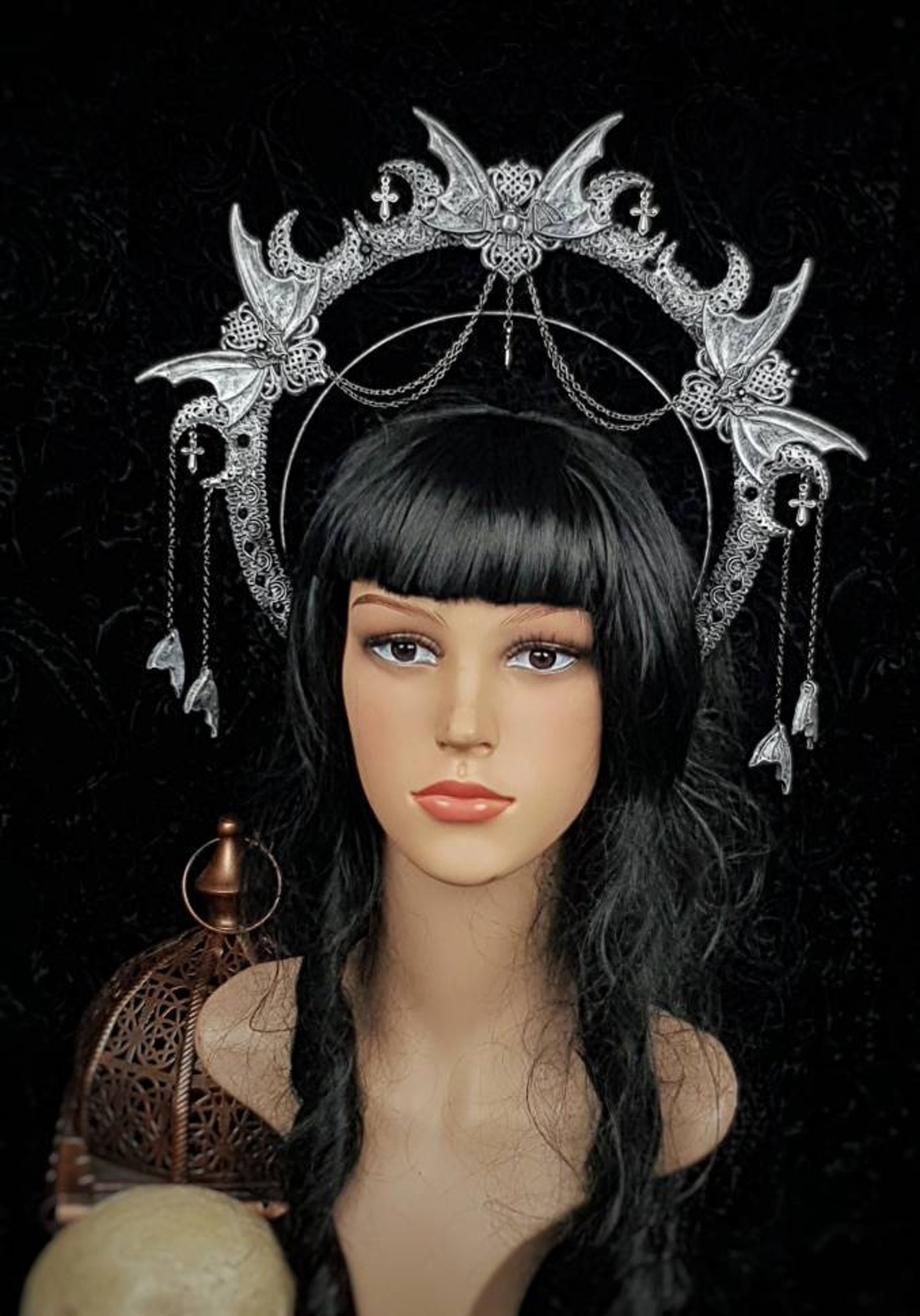 Halo Vampire Halo Headband Gothic Headpiece Gothic | Etsy