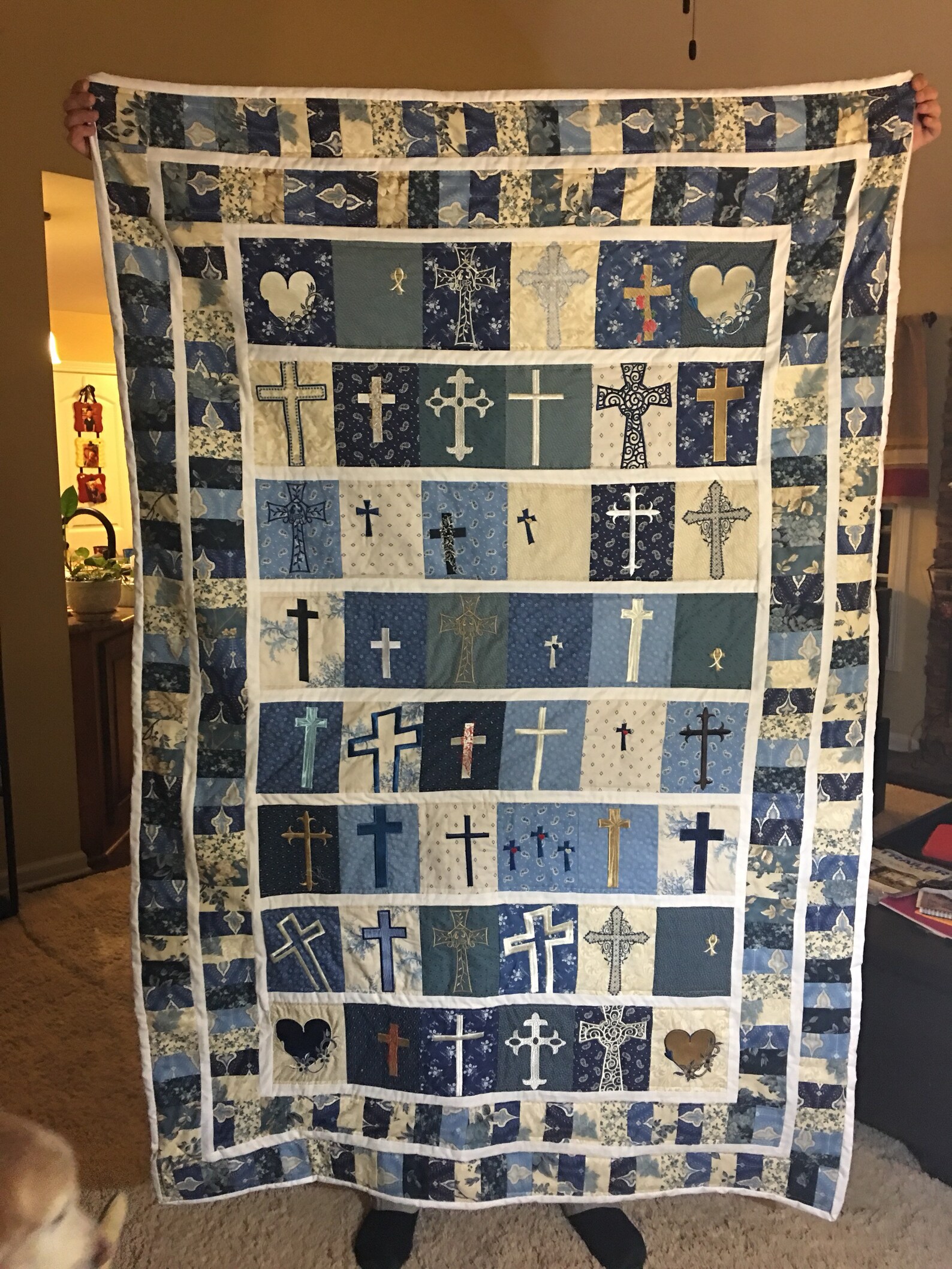 Comfort Healing Quilt - Faith Centered - Homemade QUILT - Etsy