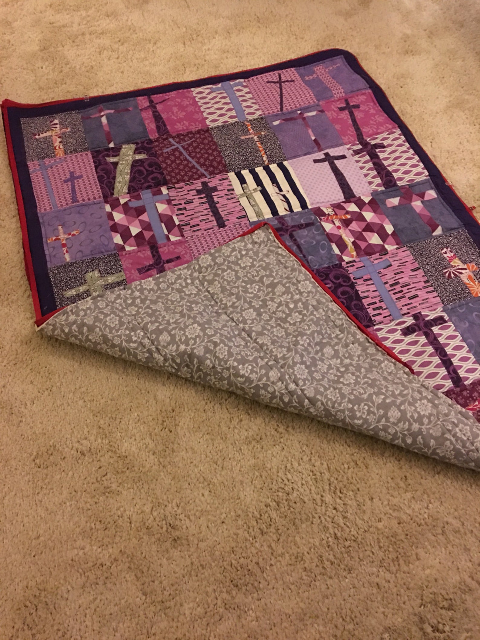 Comfort Healing Quilt - Faith Centered - Homemade QUILT - Etsy