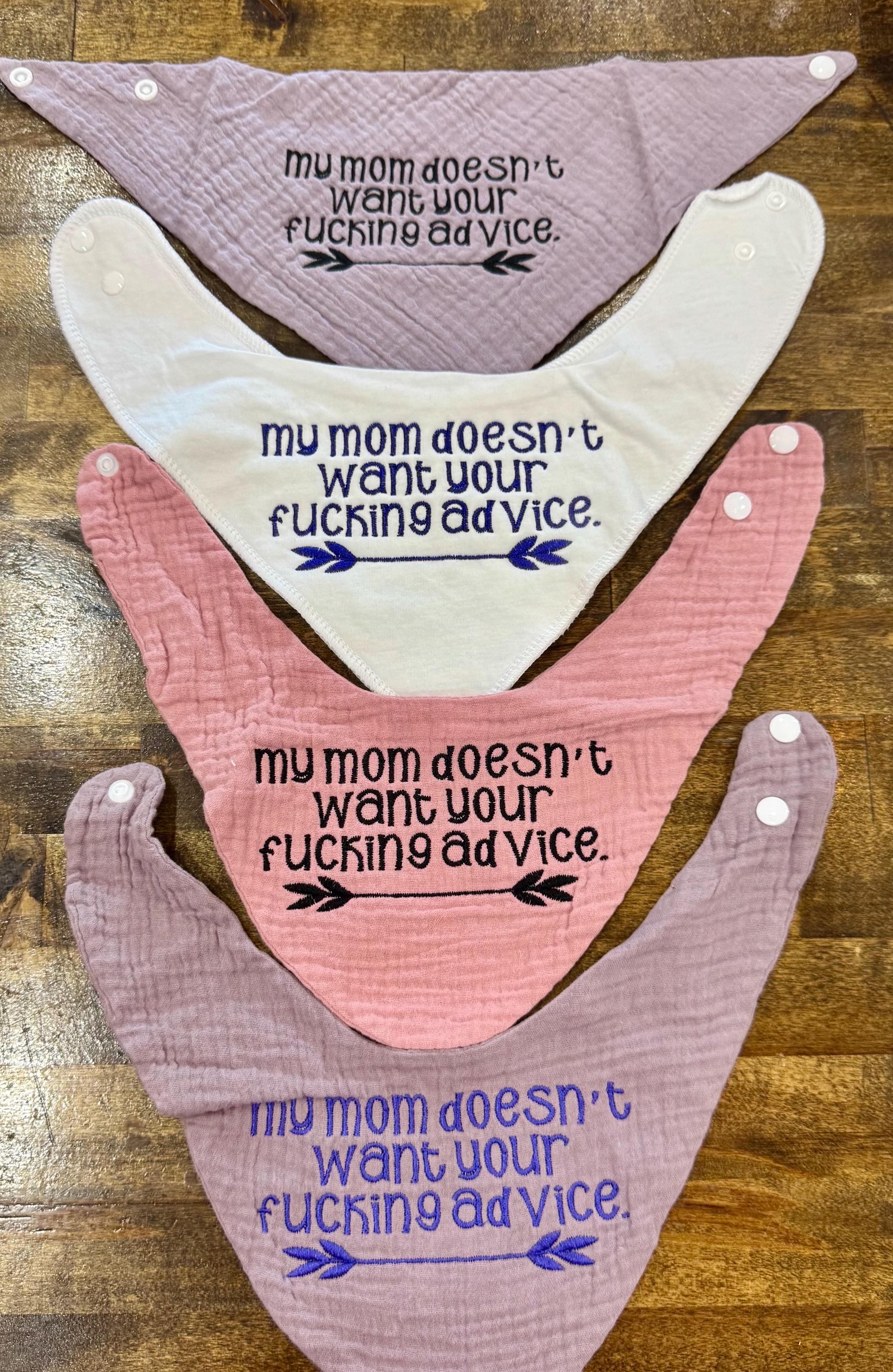 Sassy/spicy Adult Themed Embroidered Baby Bibs - Super "sassy ...