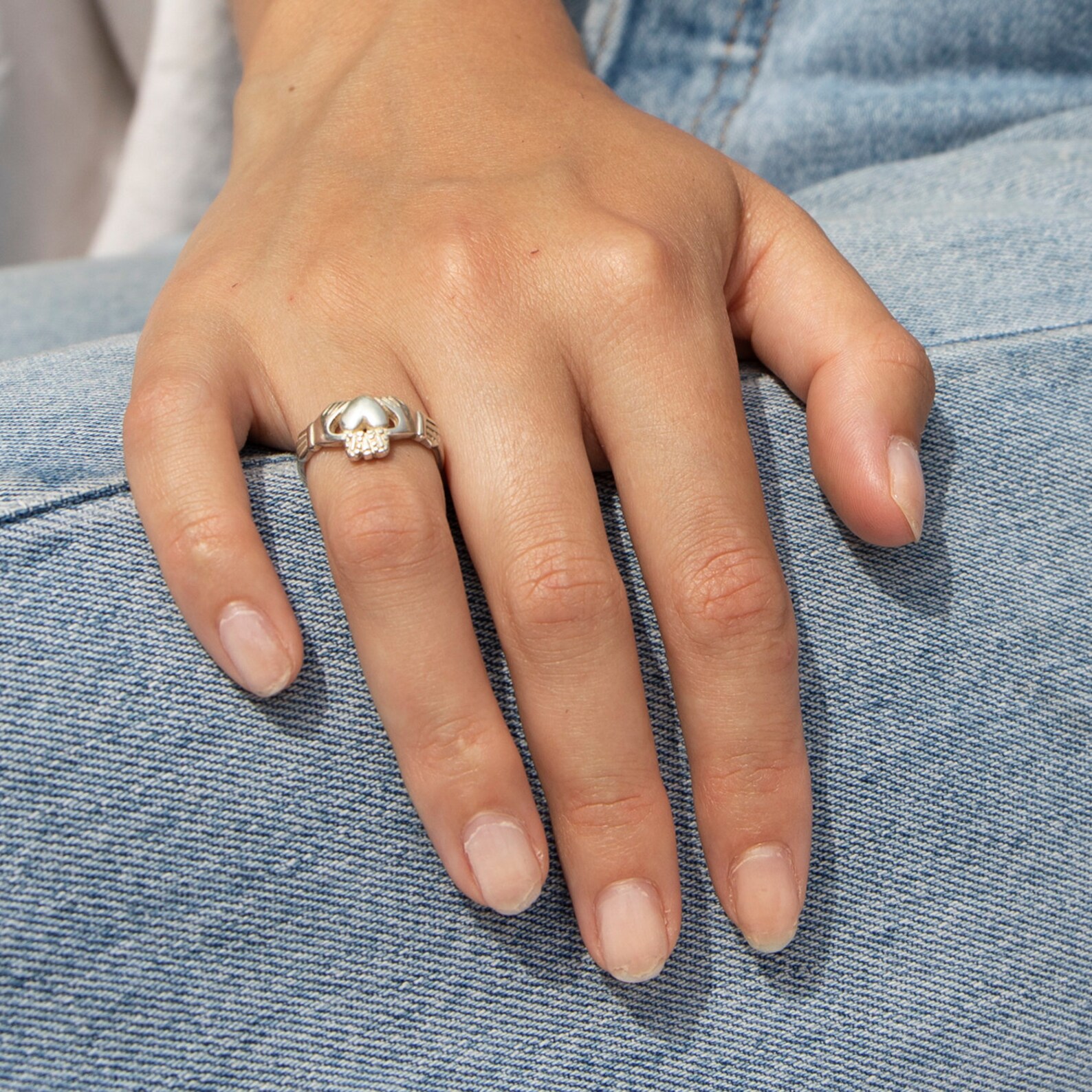 Claddagh Ring Rings Silver Ring Signet Rings Crown - Etsy UK