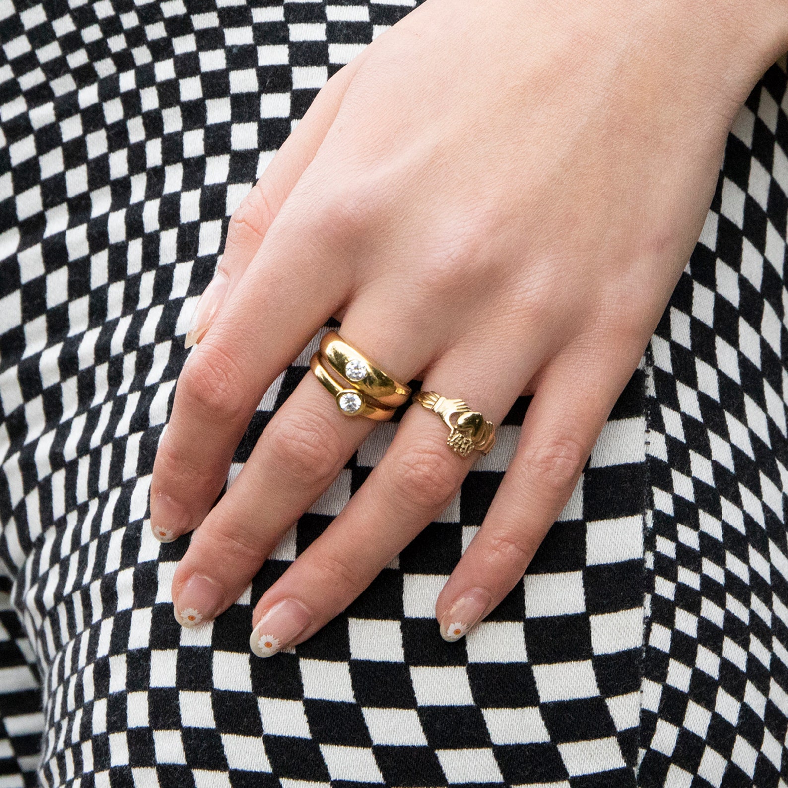 Claddagh Ring Rings Silver Ring Signet Rings Crown | Etsy UK