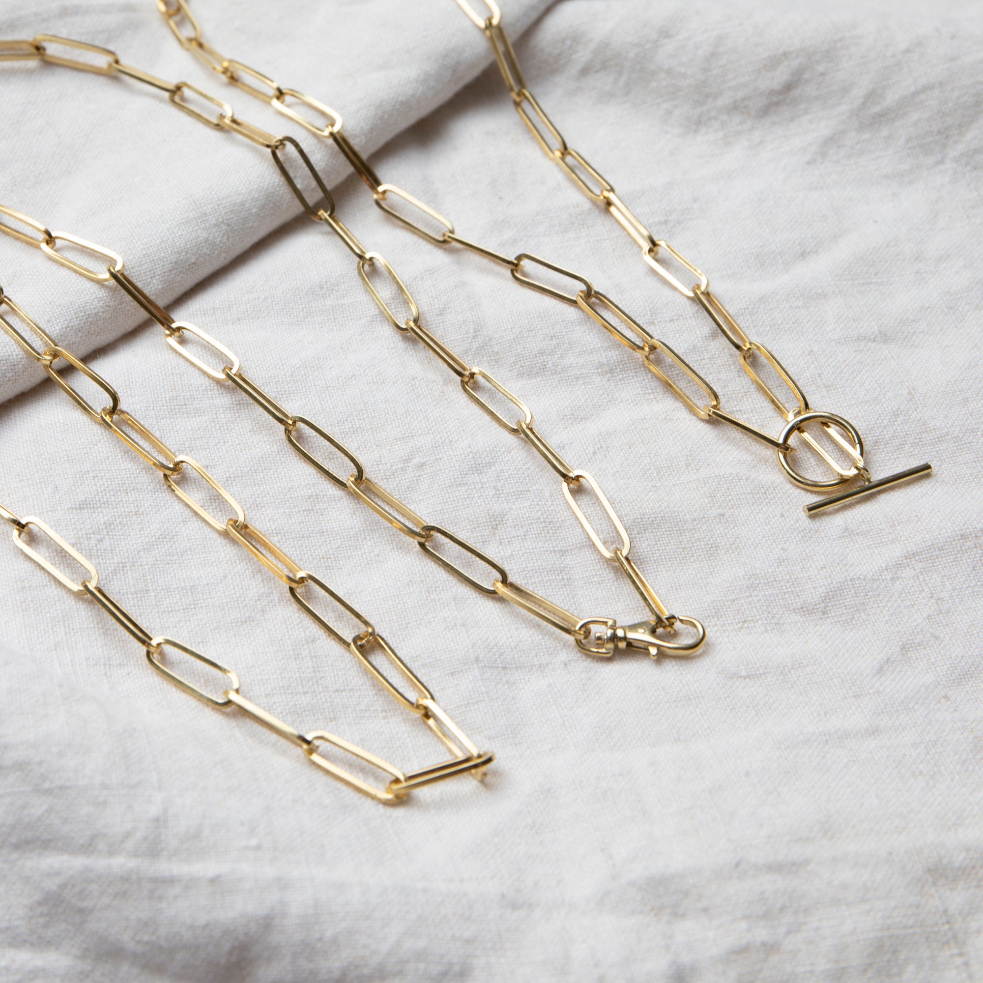 Chunky T-bar Cable Chain T-bar Chain Cable Necklace | Etsy