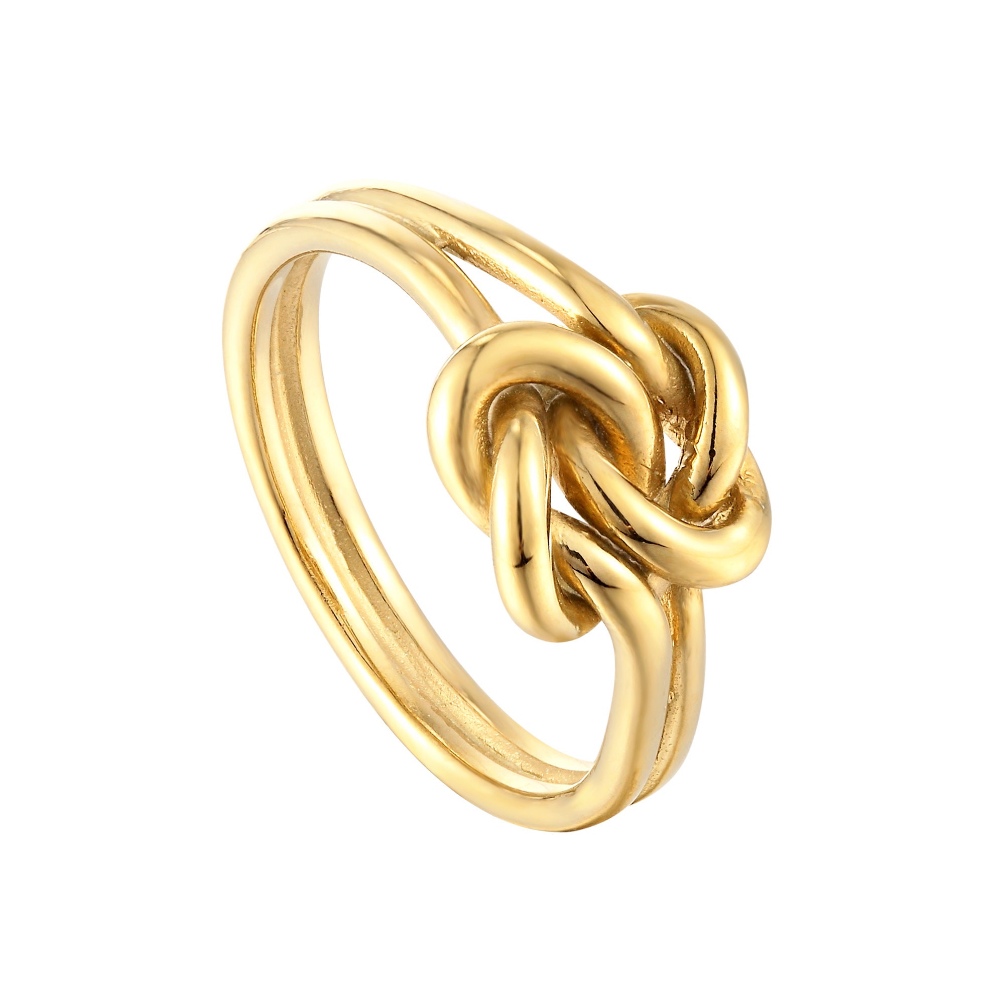 Knot ring rings silver ring gold ring signet rings | Etsy