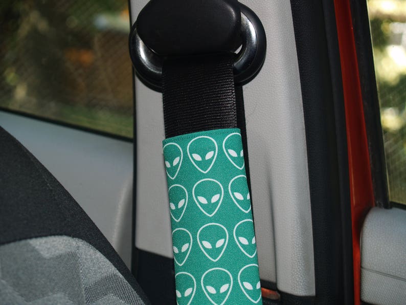 Aliens seat belt cover UFO car accessories | Etsy