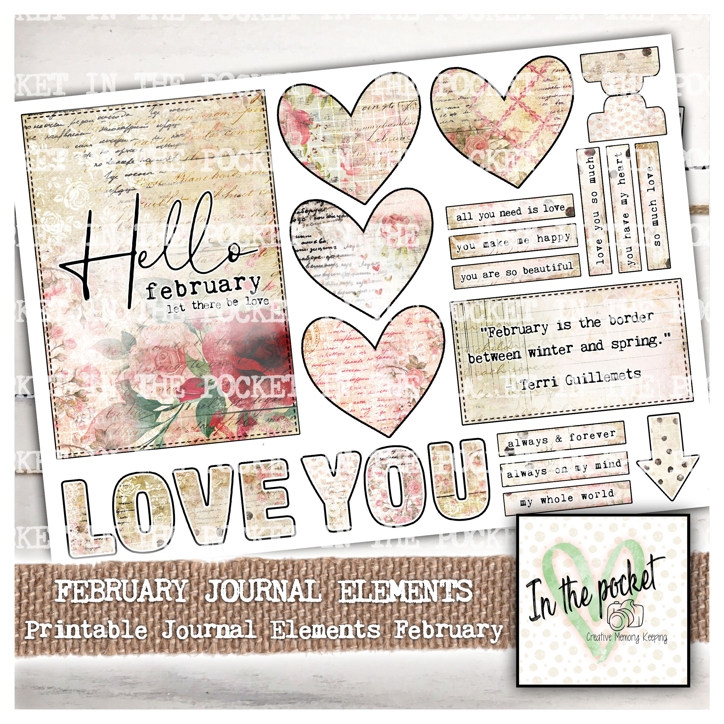 Hello February Hearts