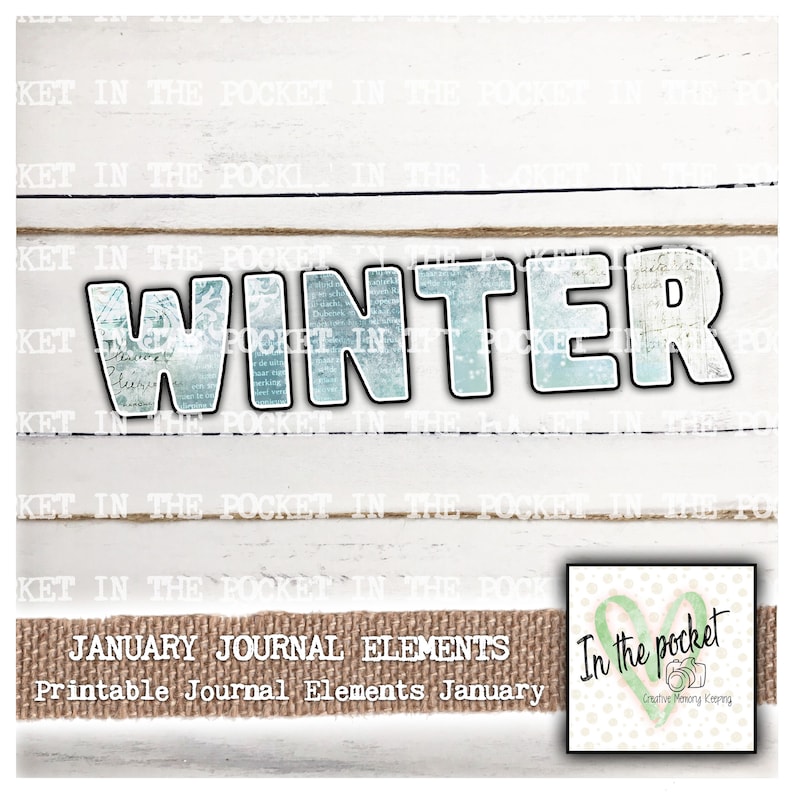 Winter, Winter Feelings, Quotes, Words, Printable, Digital Download ...