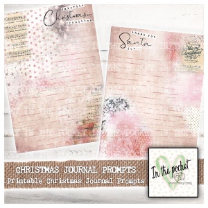 LAST CHANCE** Christmas, Journal Prompts, Printable, Digital Download ...