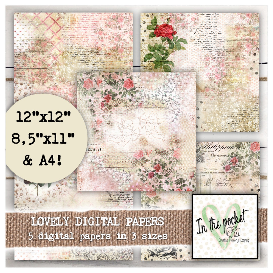 Lovely, Love, Valentine, Février, Papiers de fond, Imprimable ...