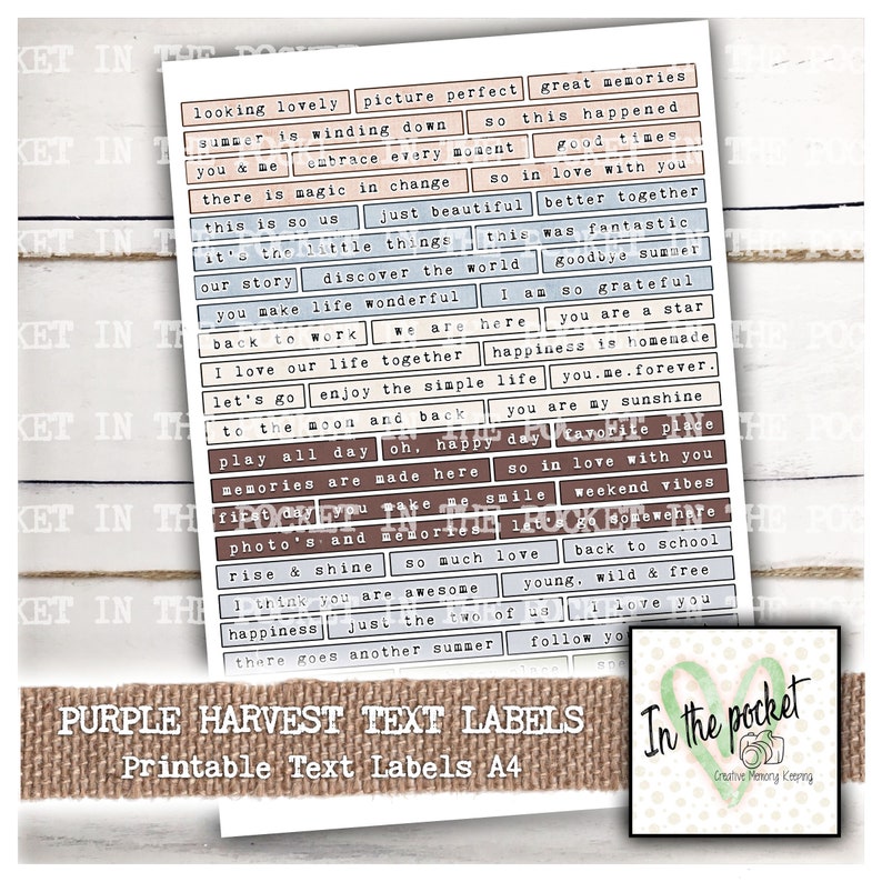 Word Labels, Sentiments, Labels, Words, Printable, Digital Download ...