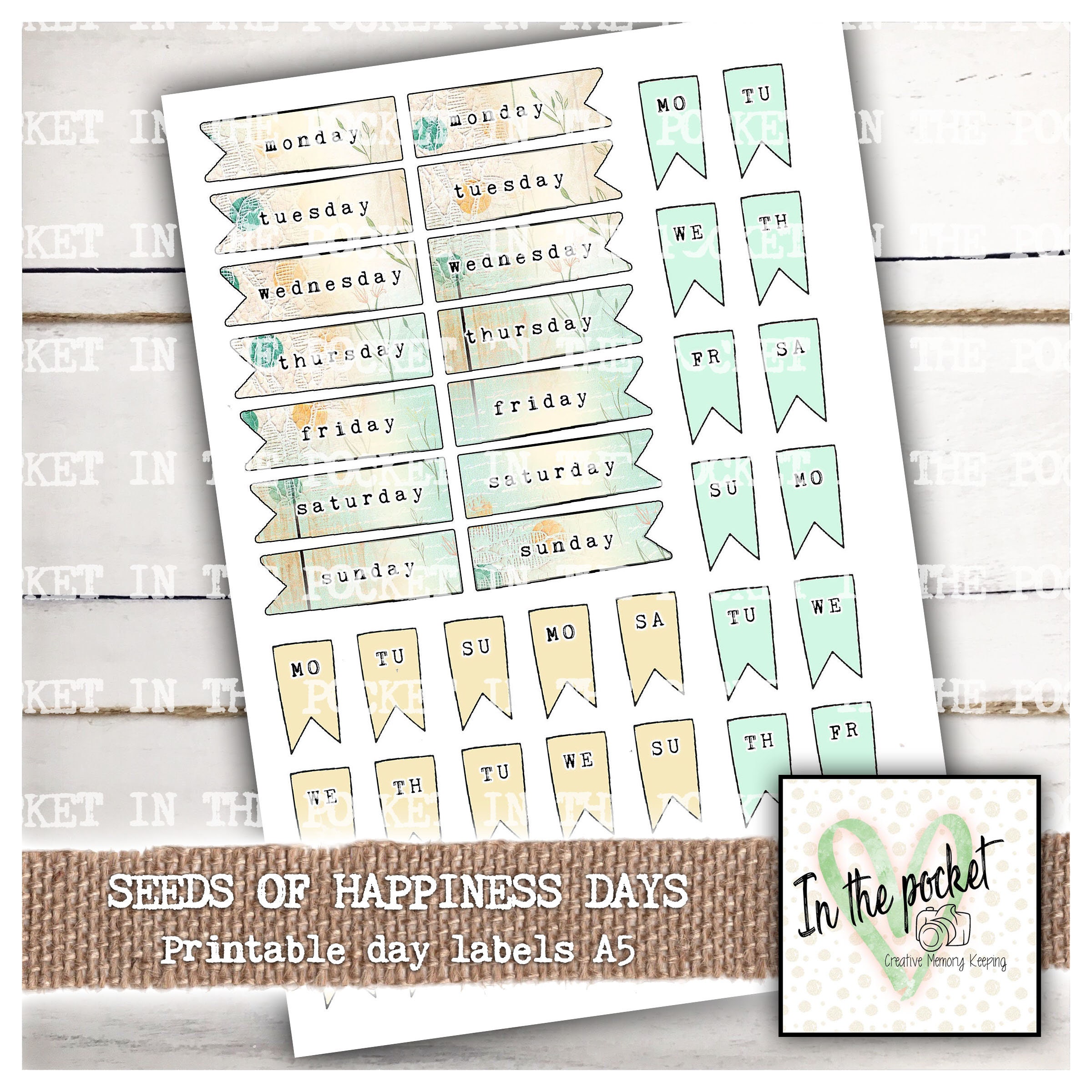 Bundle, Journal, Printable, Summer, Kit, Background Papers, Download ...