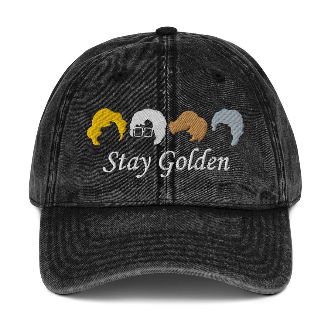 The Golden Girls "stay Golden" Vintage Cotton Twill Hat Cap - Etsy