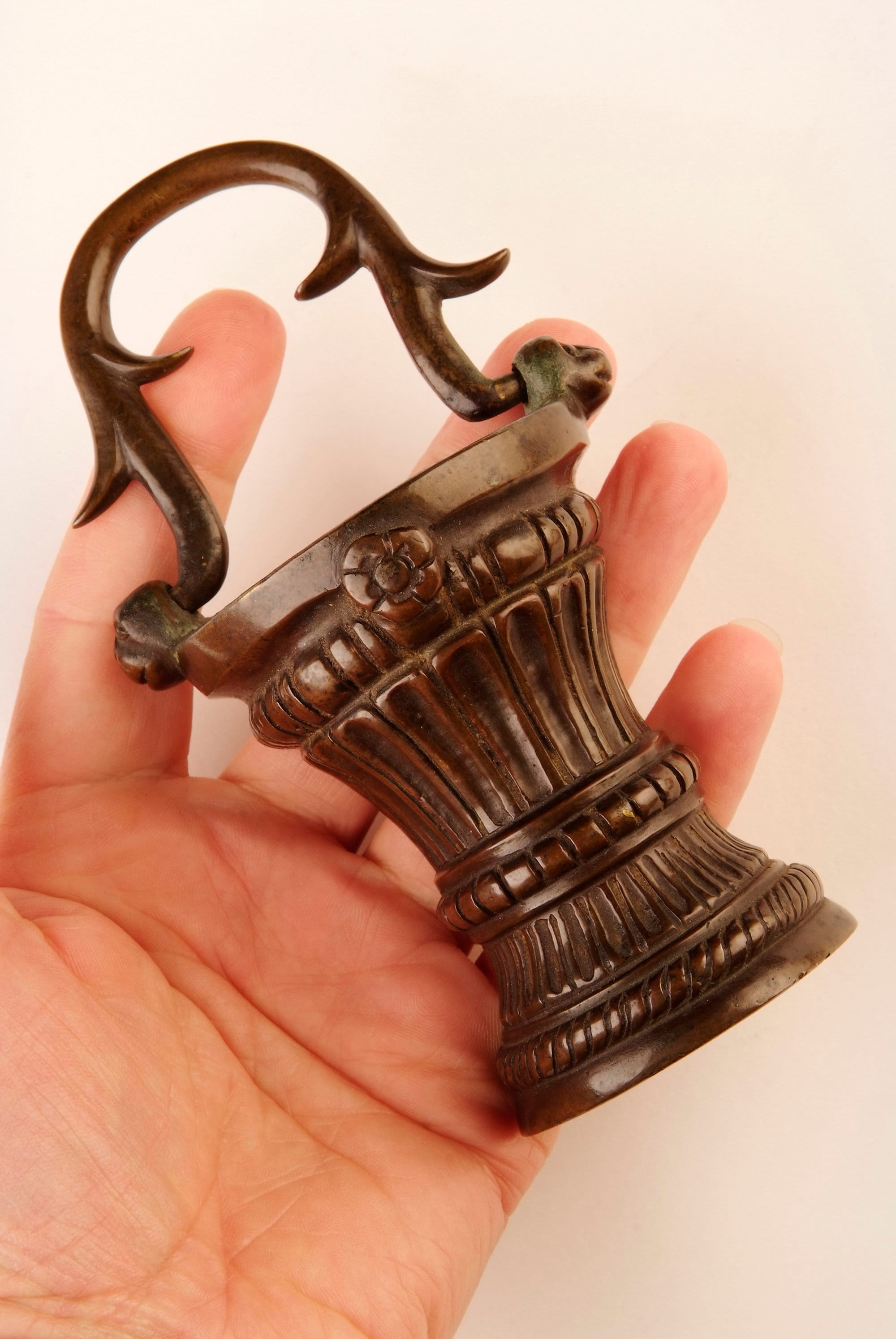 Bronze Gothic Style Holy Water Vessel - Etsy