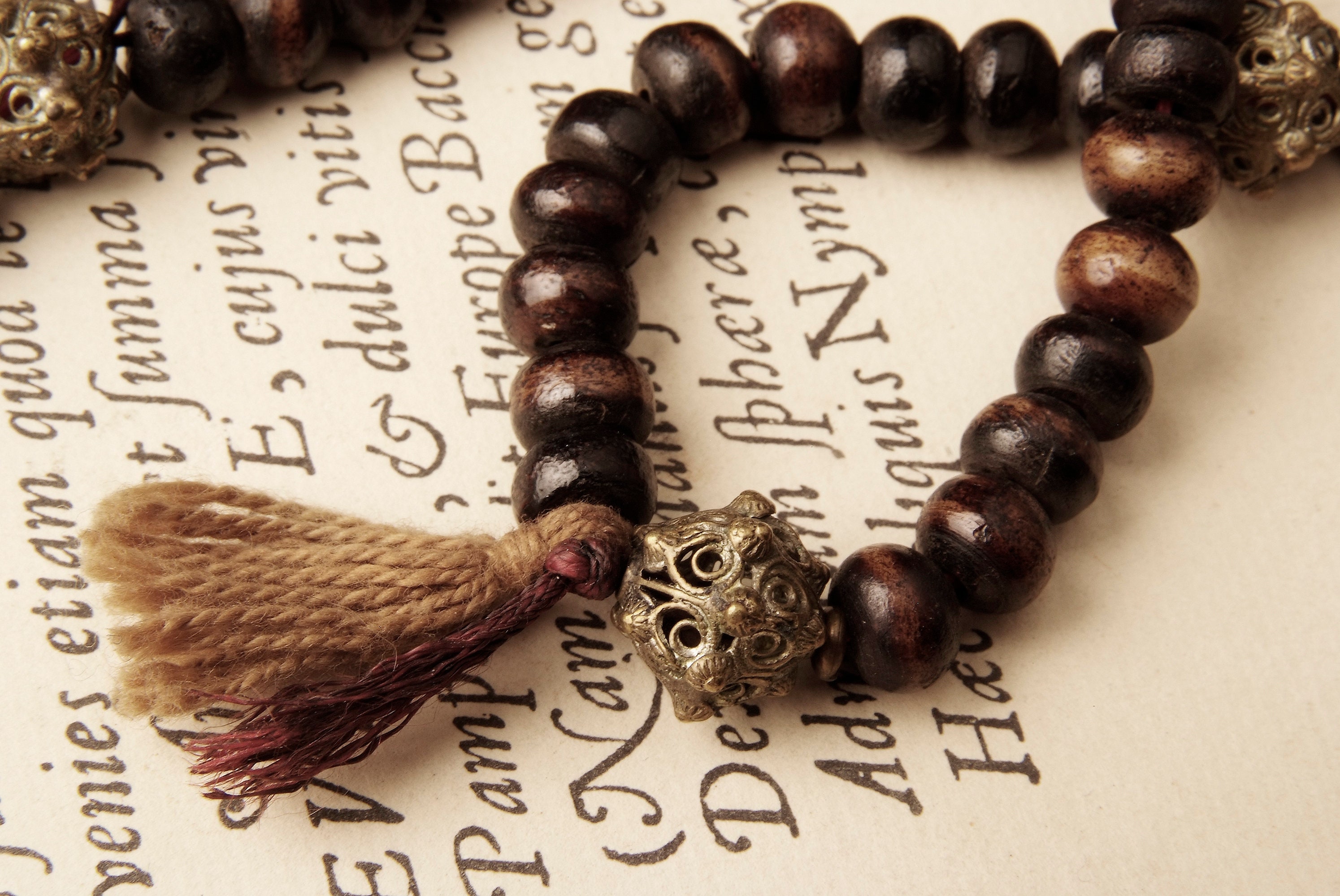 Bone German Antique Bavarian Rosary | Etsy