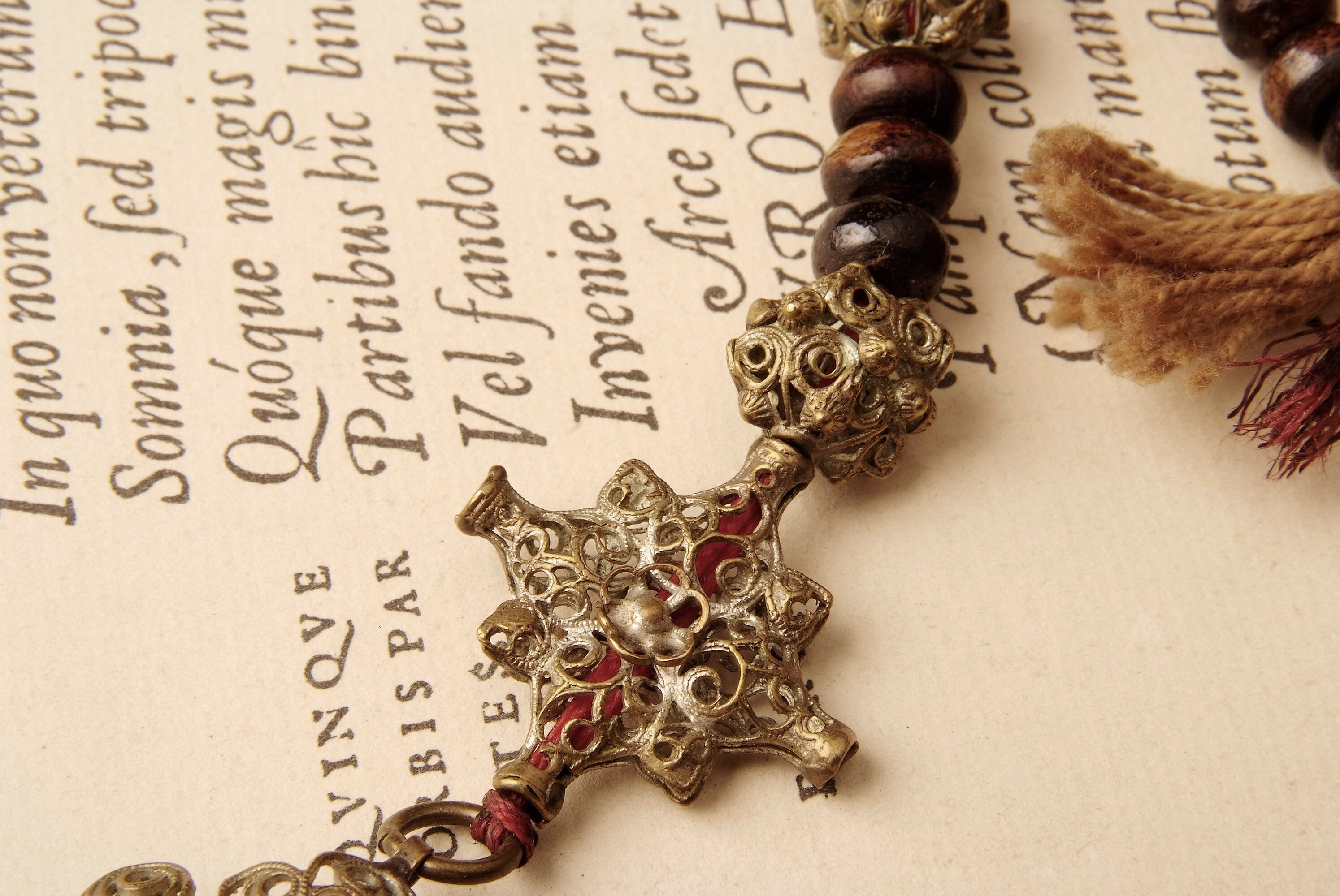 Bone German Antique Bavarian Rosary | Etsy