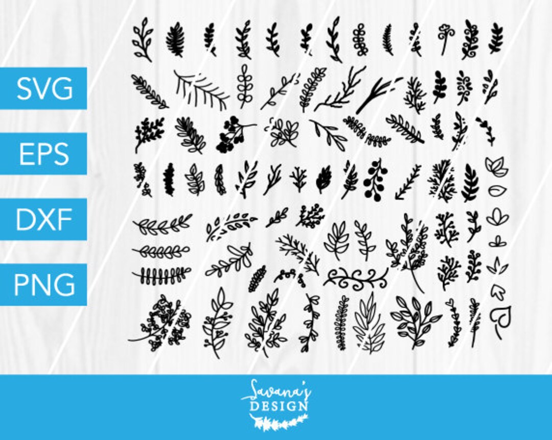 Branch SVG, Branches SVG, SVG Bundle, Tree Branch Svg, Laurel Svg ...