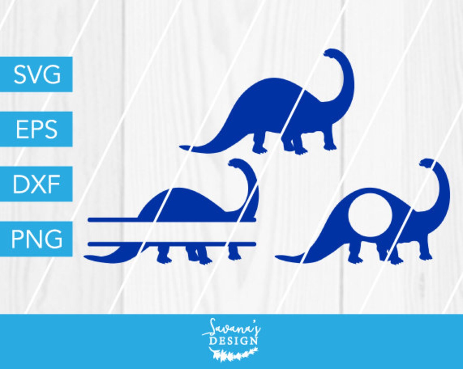 Brontosaurus SVG Brontosaurus Cut File Brontosaurus DXF | Etsy