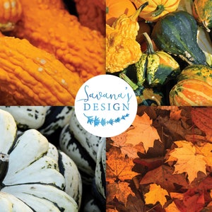 Fall Leaves Digital Paper, Autumn Leaves Digital Paper, Autumn ...