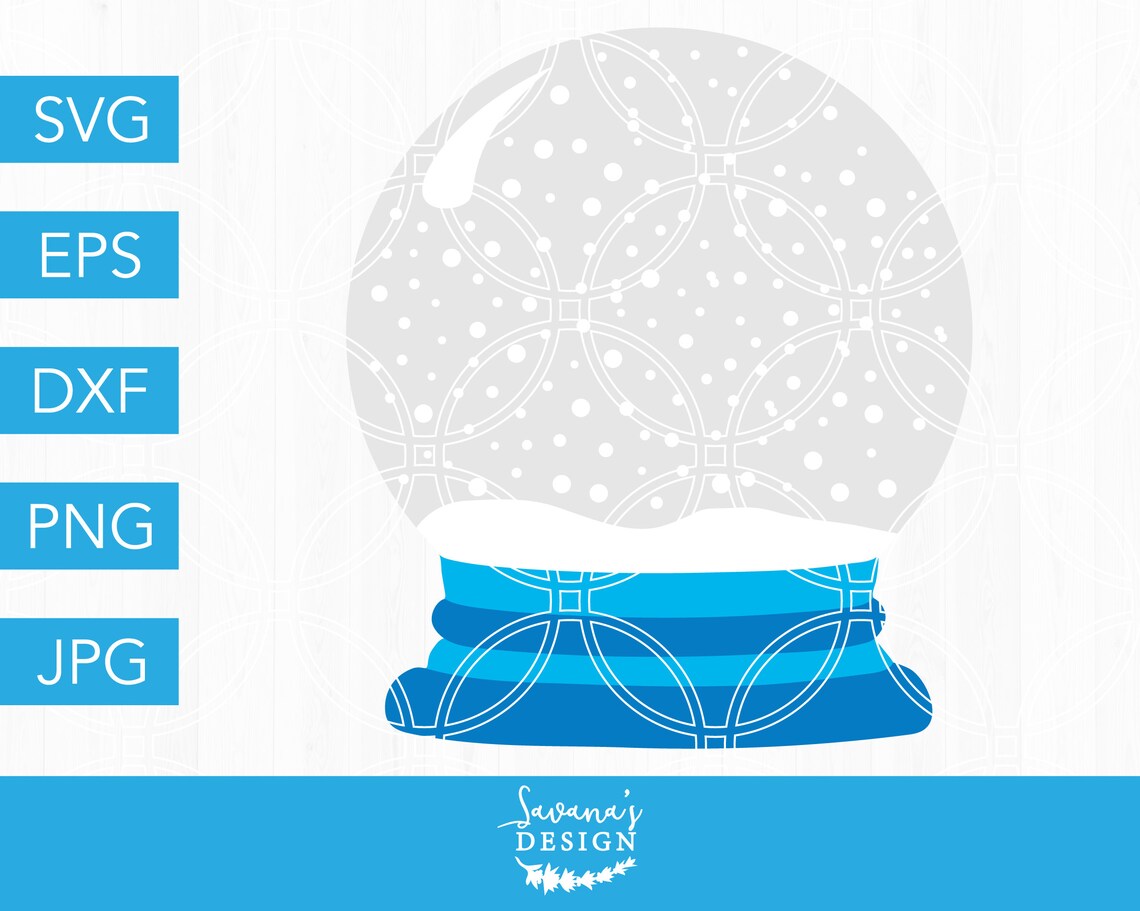 Snow Globe SVG Snow SVG Snowglobe SVG Christmas Svg Winter | Etsy