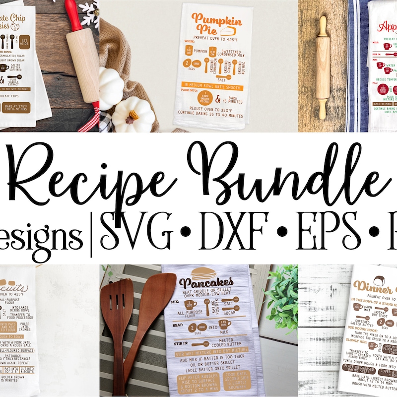 Recipe Svg - Etsy