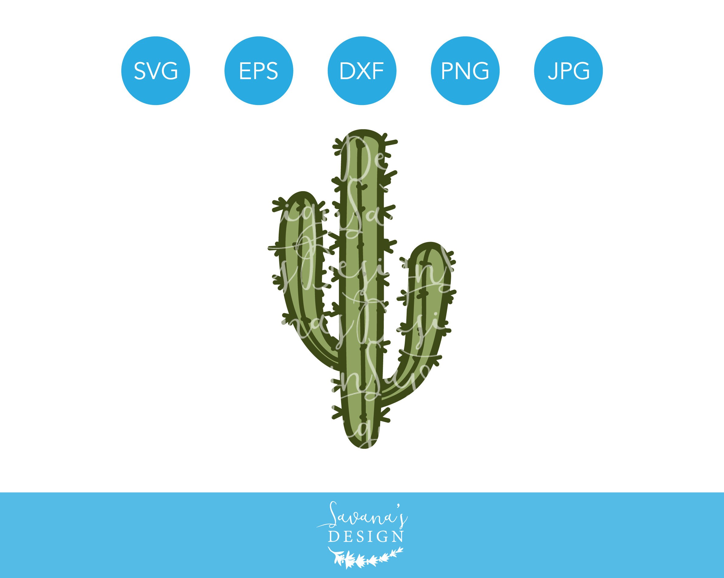 Cactus SVG Files for Cricut Svg Cacti SVG SVG Cactus | Etsy