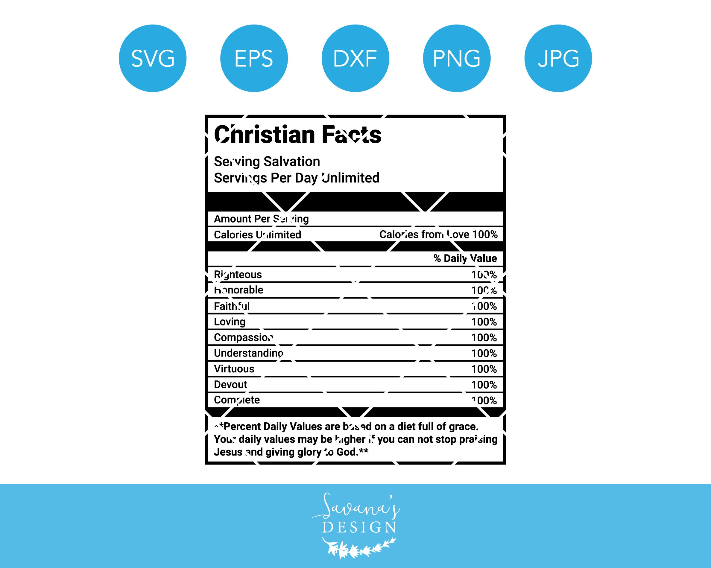 Christian Facts SVG, Jesus Facts SVG, Devout SVG, Faithful Svg, Loving ...