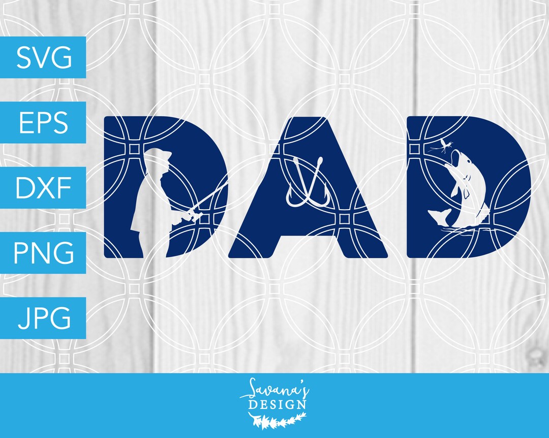 Dad Fishing SVG, Dad SVG, Fishing SVG, Fish Svg, Fisherman Svg, Fishing ...
