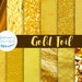 Gold Foil Background, Gold Metallic Paper, Gold Backdrops, Gold Foil ...