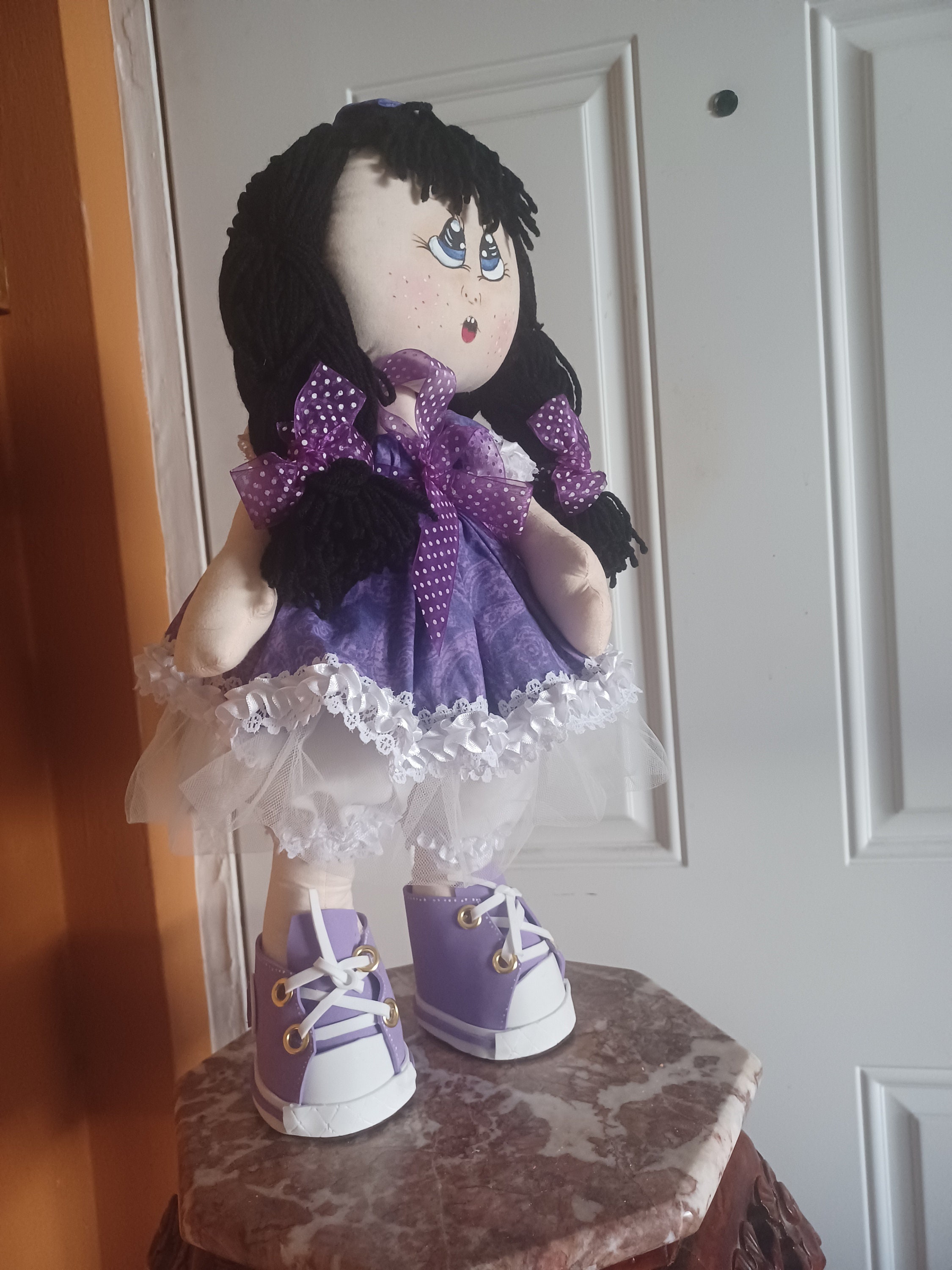 Black Braids Doll - Etsy